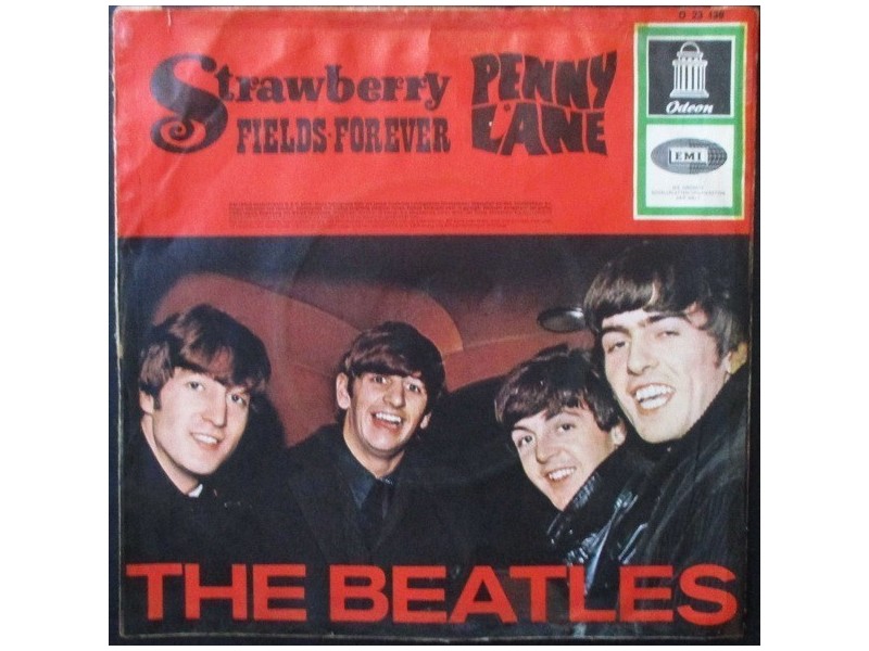 The Beatles-Strawberry Fields Germany Singl SP (1967)