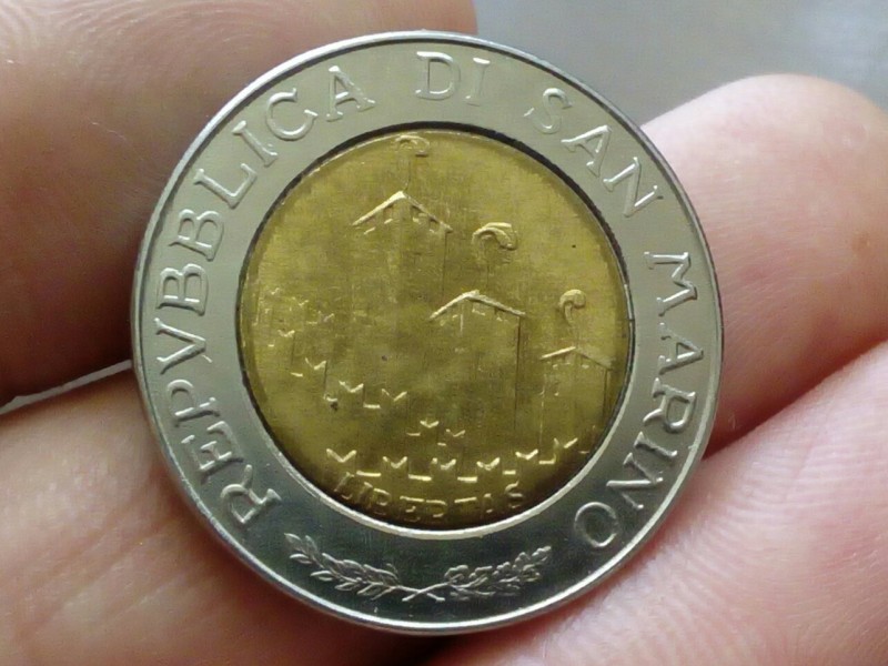 San Marino, 500 lira 1993