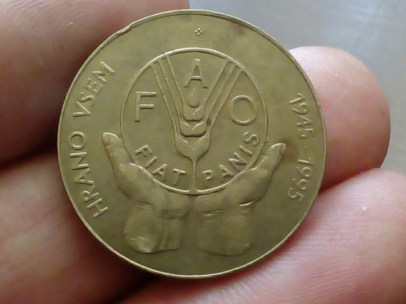 Slovenija, 5 tolara 1995, jubilarac