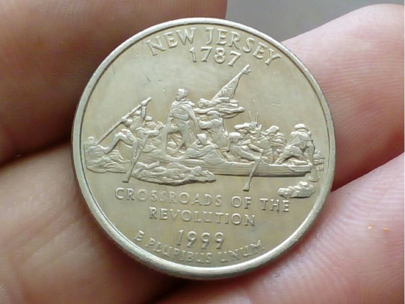 USA, 1\4 dolara 1999 New Jersey