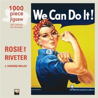 Puzzle J Howard Miller: Rosie the Riveter Poster : 1000 delova