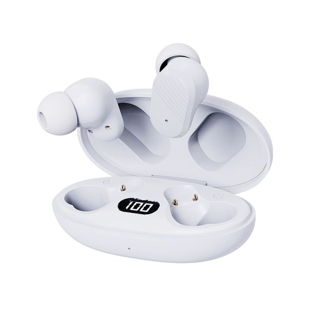 MOXOM Bluetooth slušalice Airpods MX-TW14, bela