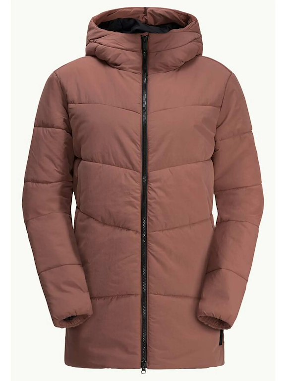 JACK WOLFSKIN Ženska jakna Karolinger Long JW-1207491 braon