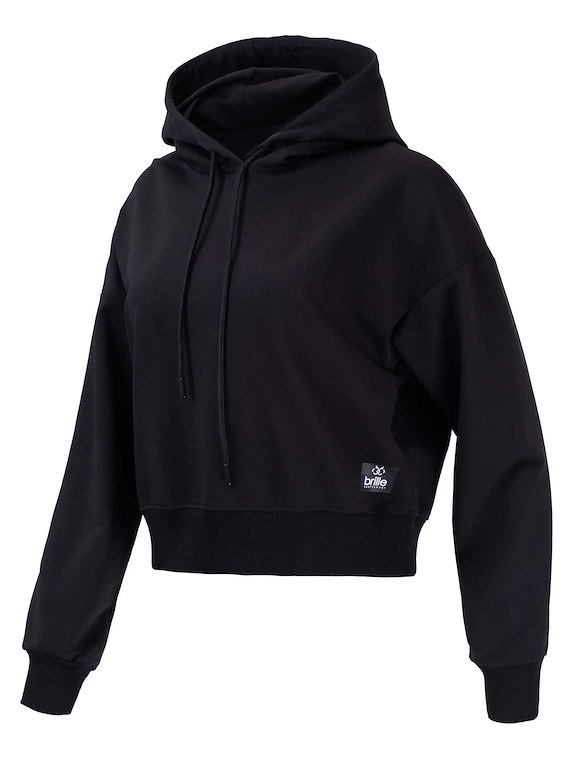 BRILLE Ženski duks Hoody AZELA crni