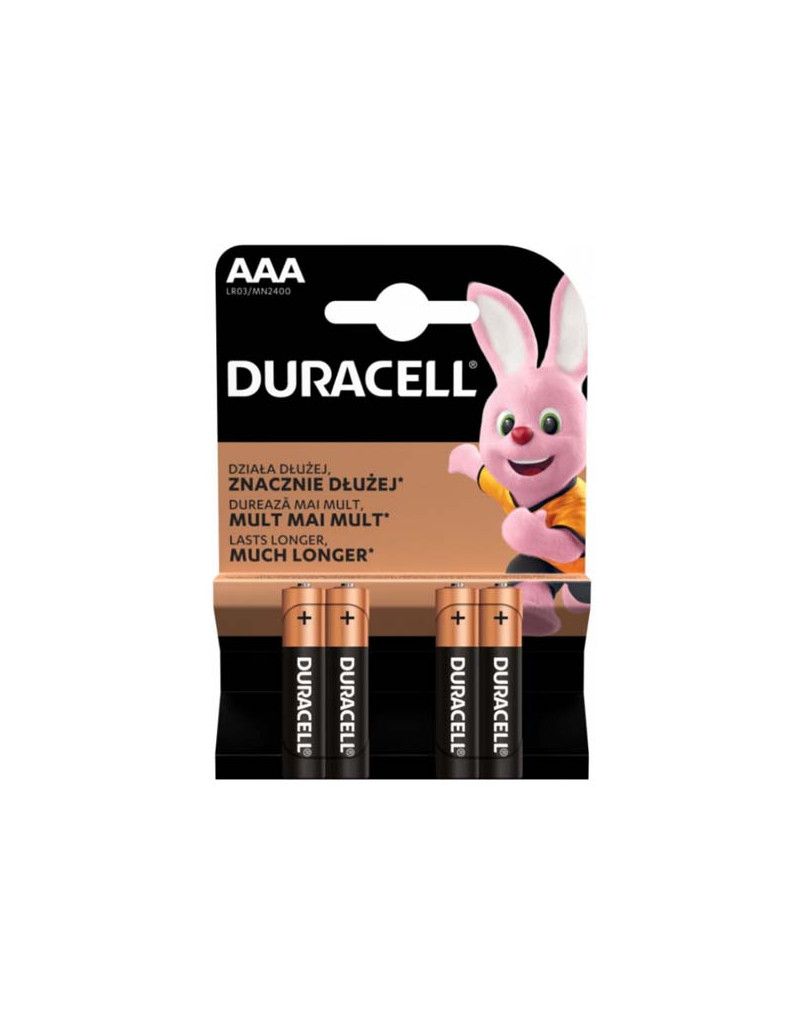 Baterija nepunjiva Duracell Basic AAA LR3 4/1