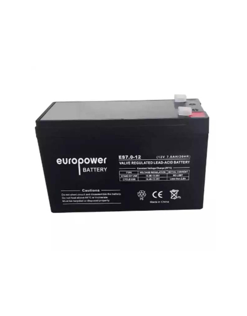 Baterija za UPS EuroPower ES12-7 12V 7Ah