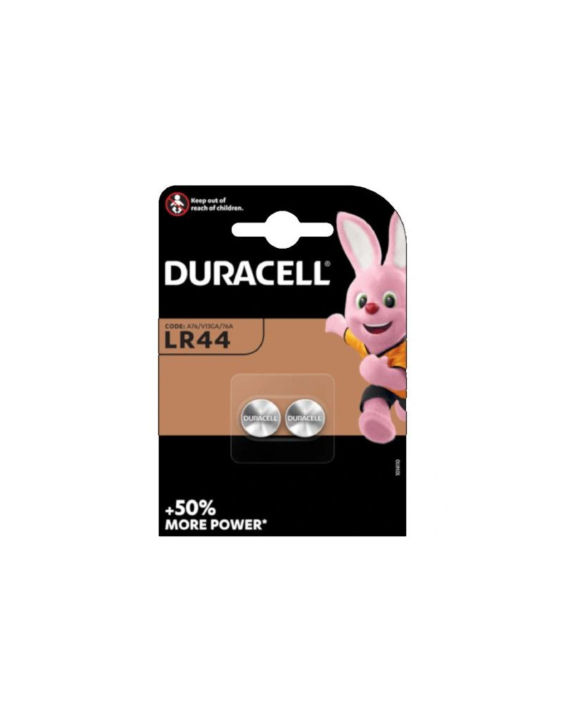 Baterija Duracell alkalna LR44 HSDC -pak 2 kom-