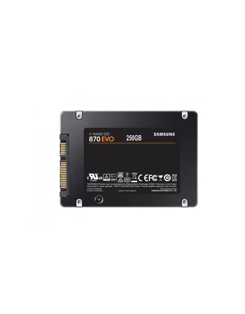 SSD 2.5" SATA Samsung 870 EVO 250GB, 560/530MBs MZ-77E250B