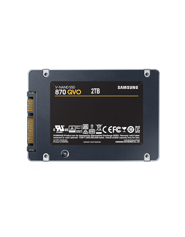 SSD Samsung 2TB 870 QVO MZ-77Q2T0BW