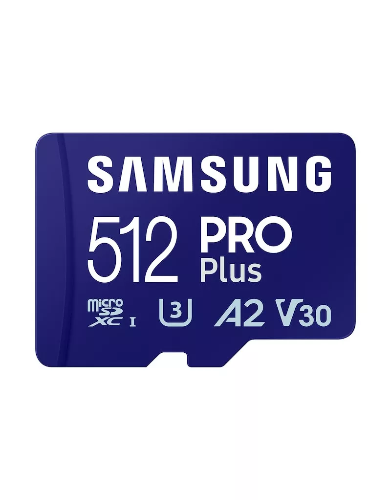 SAMSUNG Memorijska kartica PRO PLUS MicroSDXC 512GB U3 + SD Adapter MB-MD512SA