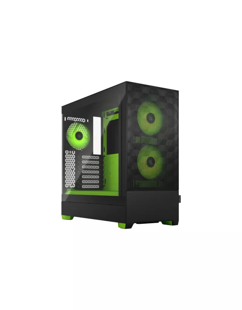 Kućište Fractal Design Pop Air RGB Green Core TG Clear Tint, FD-C-POR1A-04