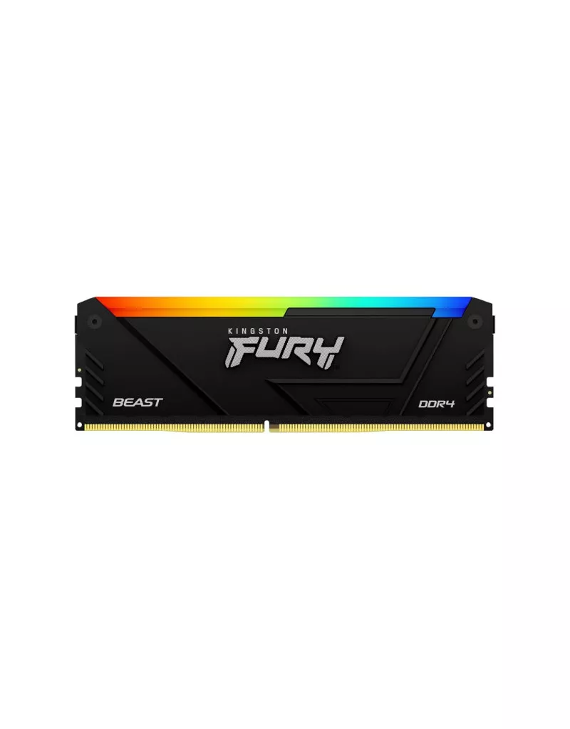 RAM DDR4 16GB 3600MHz Kingston Fury Beast RGB KF436C18BB2A/16