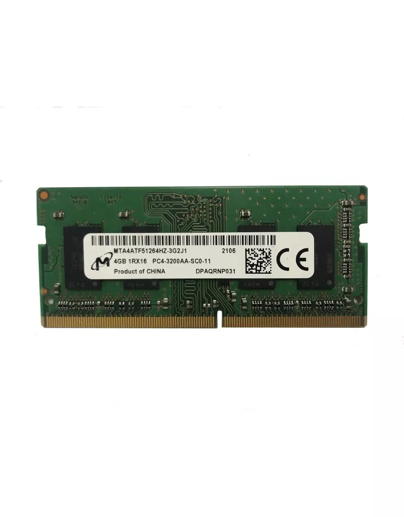 Memorija Sodimm Micron DDR4 4GB PC3200AA MTA4ATF51264HZ-3G2J1 - Bulk