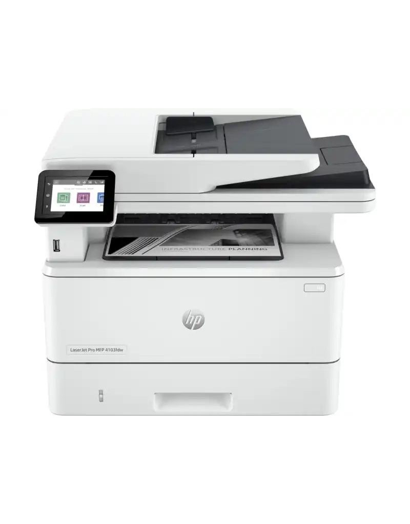 MFP HP LaserJet Pro 4103fdw/1200x1200/42ppm/512MB/LAN/WiFi/USB/DADF/Toner W1510,...