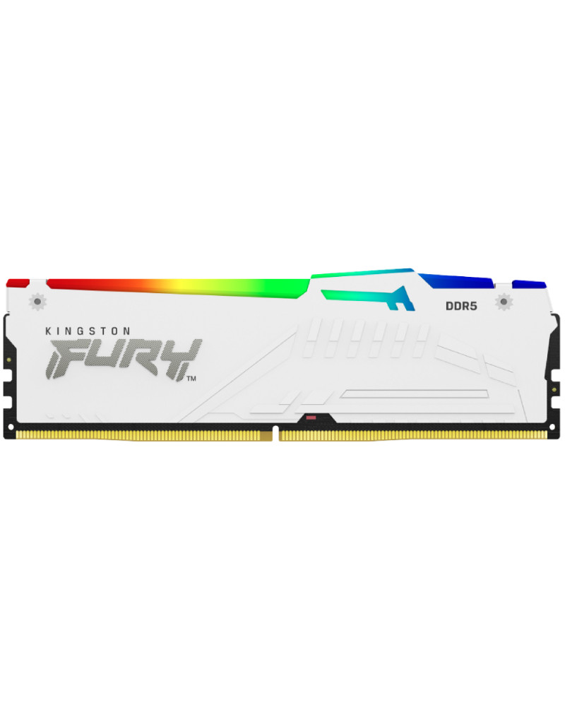 KINGSTON DIMM DDR5 32GB 5600MT/s KF556C40BWA-32 FURY Beast RGB White XMP