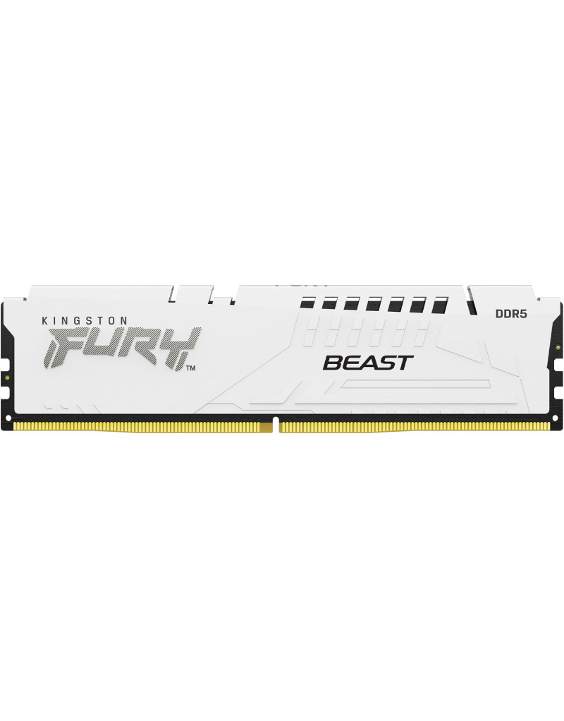 KINGSTON DIMM DDR5 16GB 5200MT/s KF552C36BWE-16 Fury Beast White Expo