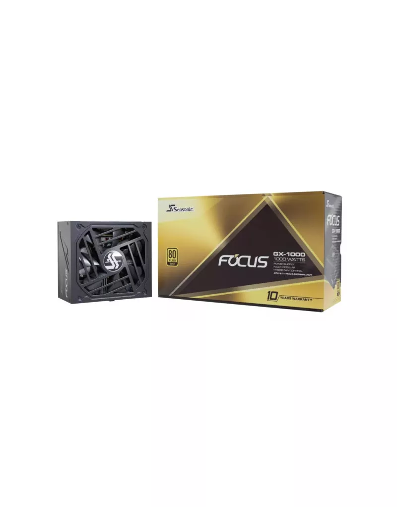 Napajanje 1000W Seasonic Focus GX-1000 Modularno 80+ Gold, SSR-1000FX3