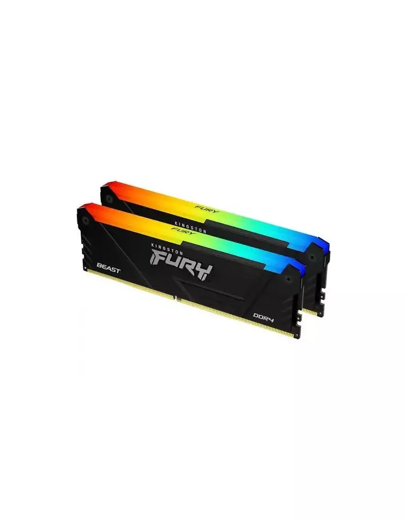 Memorija DDR4 32GB 3200MHz Kingston Fury Beast RGB KF432C16BB12AK2/32