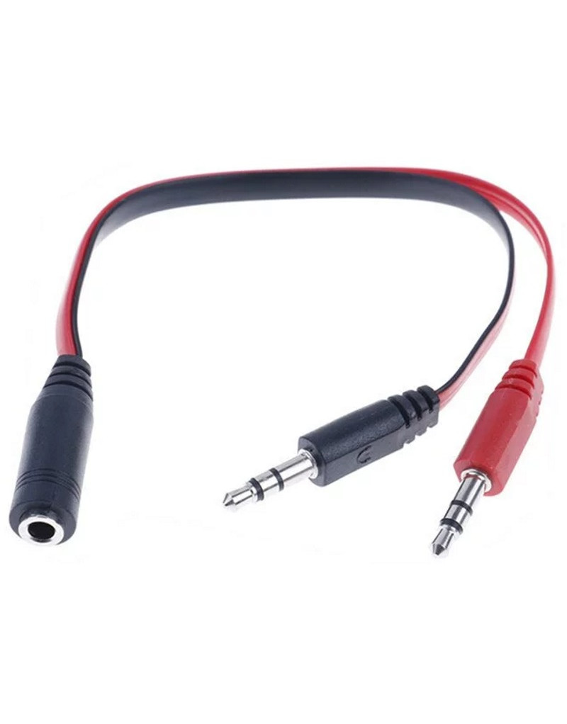 FAST ASIA Adapter Audio 3.5mm stereo jack (M) na 2x3.5mm stereo jack (2xM)