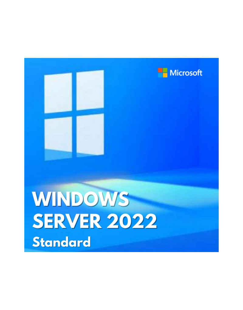 MICROSOFT Windows Server 2022 Standard English DVD 16 Core (P73-08328)