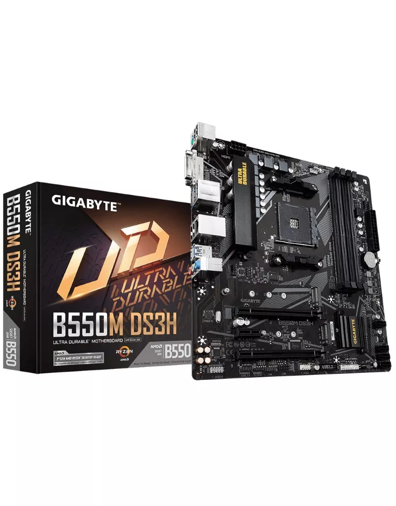 GIGABYTE B550M DS3H rev. 1.x matična ploča