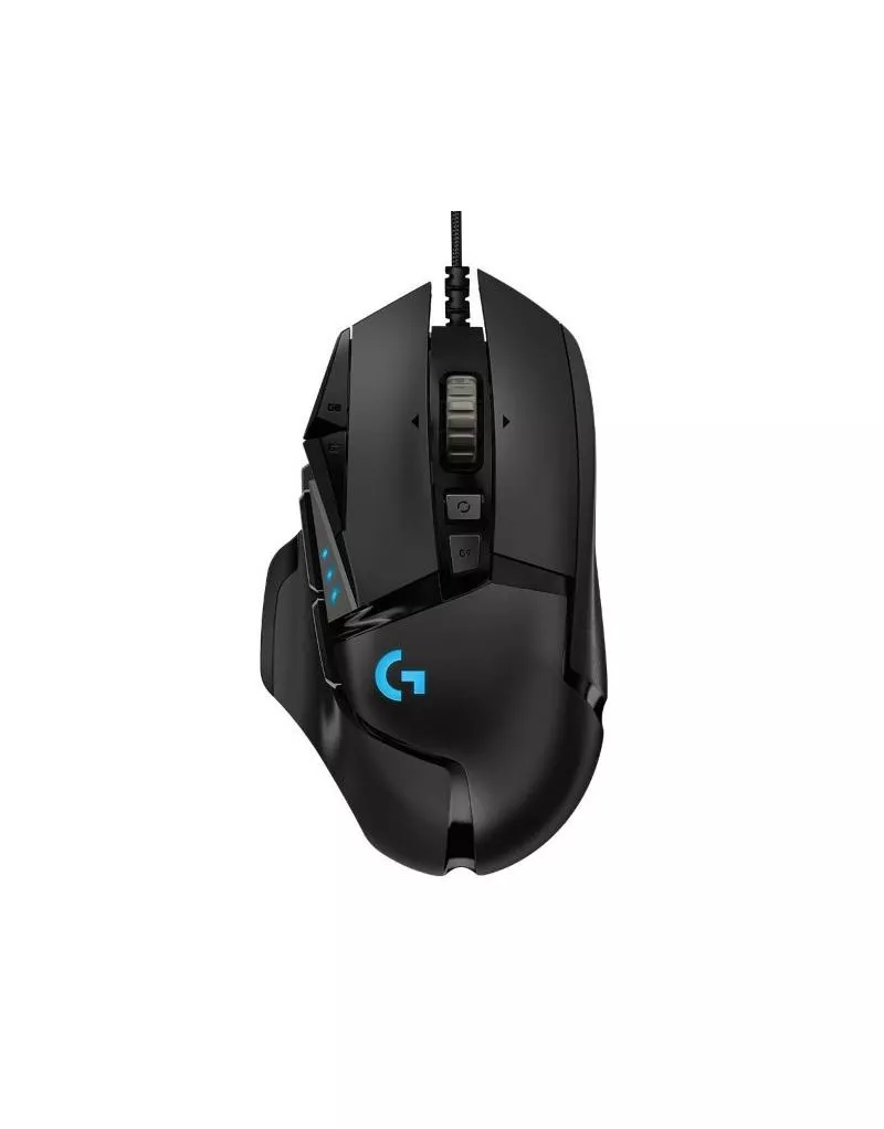 LOGITECH G502 HERO Gaming USB crni miš