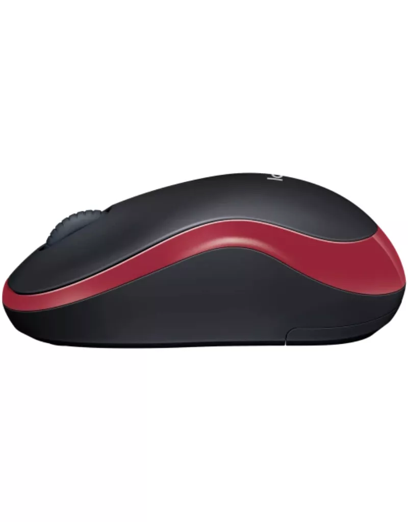 LOGITECH M185 Wireless crveni miš Retail