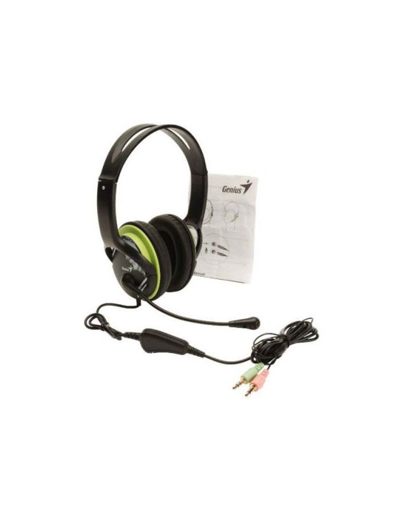Slušalice sa mikrofonom Genius HS-400A Green
