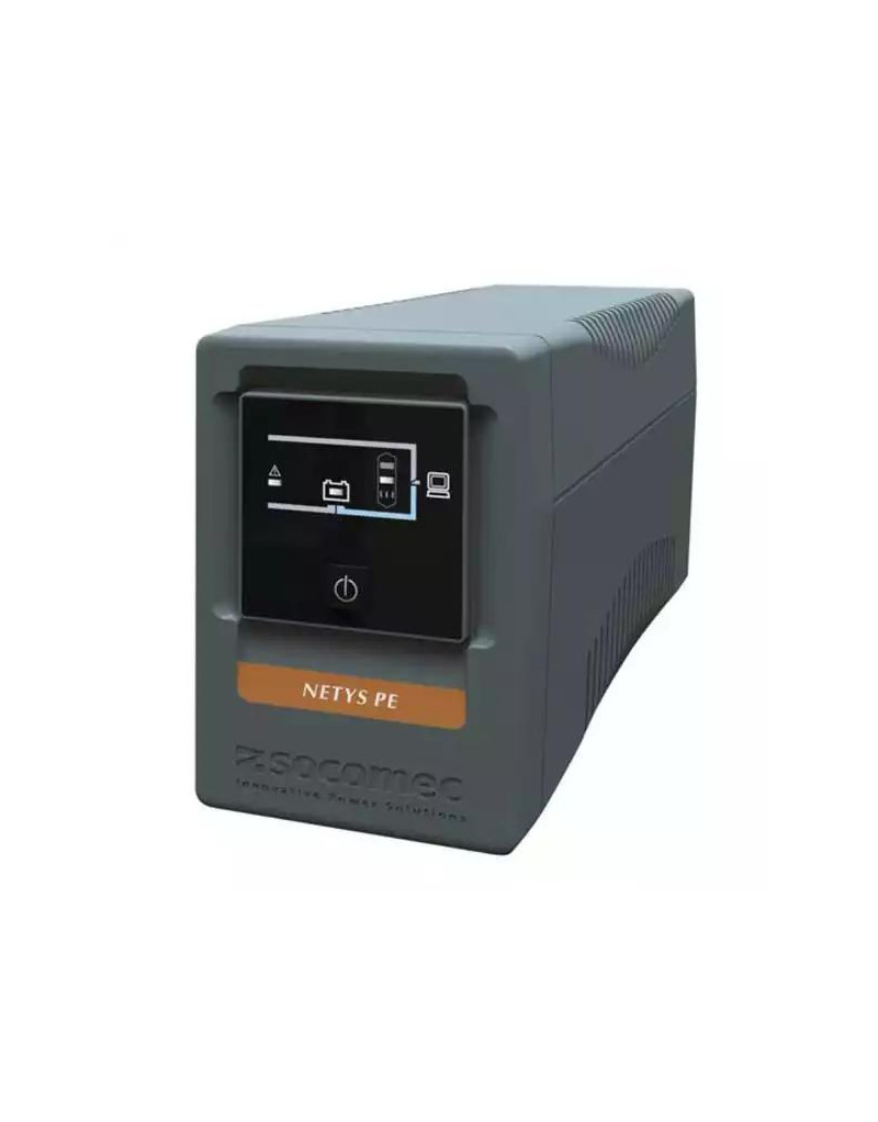 UPS Socomec NeTYS PE 650VA/360W 230V 50/60Hz AVR, Step wave, RJ45, 1xUSB