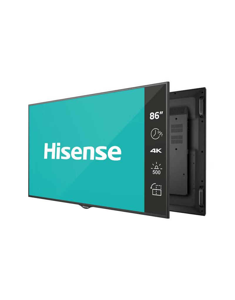 HISENSE 86 inča 86BM66AE 4K UHD 500 nita Digital Signage Display - 24/7 Operation