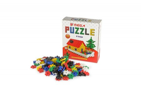 Mega puzle - 6 boja, 150 pcs ( 950650 )