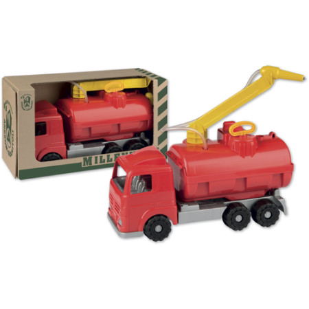 Vatrogasno vozilo sa cisternom i crevom za vodu ( 160860a )
