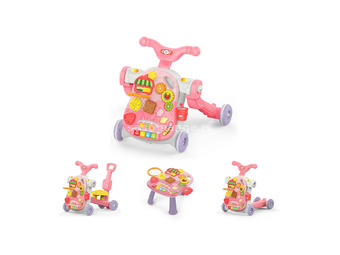 Kikka Boo Guralica za bebe Sweet Escape 4in1 Pink KKB31098