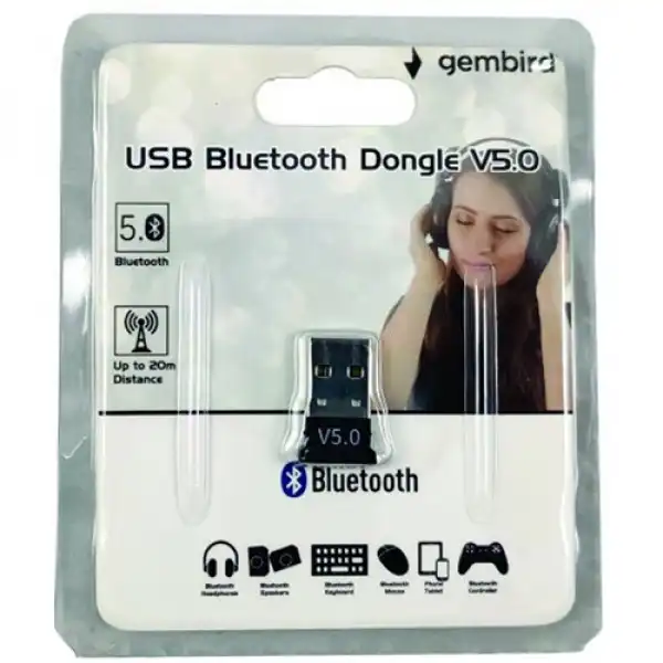 Gembird Adapter Bluetooth 5.0 BTD-Mini8