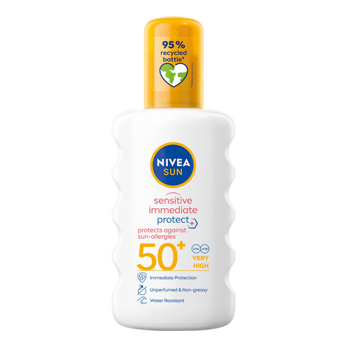 NIVEA Sun Sensitive Immediate Protect sprej za zaštitu od alergija izazvanih suncem SPF50+ 200 ml