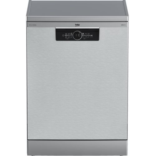 Beko BDFN 36650 XC Mašina za pranje sudova samostojeća, 16 kompleta, širina 59.8 cm, Pearl Inox