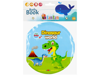 Zabavna knjiga za kupanje za decu dinosaurus ( 436969-P )