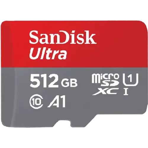 SanDisk SDXC 512GB Ultra Mic.150MB/s A1Class10 UHS-I +Adapter