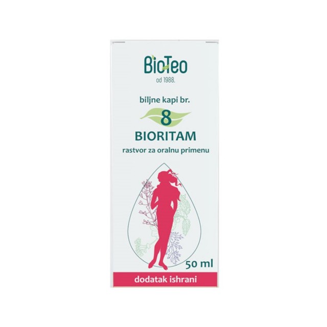 BIO-TEO BILJNE KAPI BROJ 8 BIORITAM 50 ML
Opis
INFORMACIJE
NALOG
SERVIS
KORISNI LINKOVI