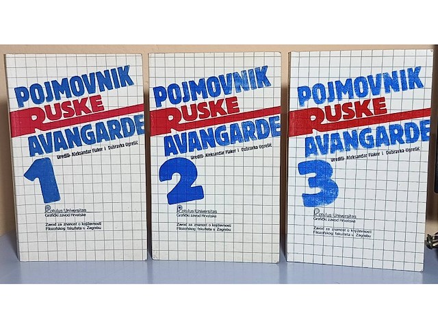 POJMOVNIK RUSKE AVANGARDE 1 - 3