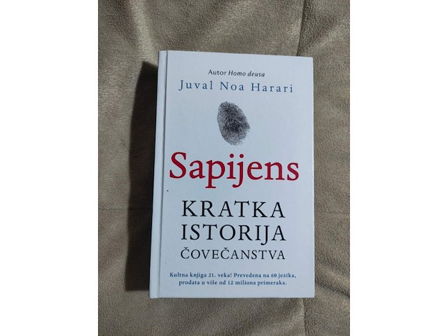 Sapijens:kratka istorija čovečanstva,Juval Noa Harari