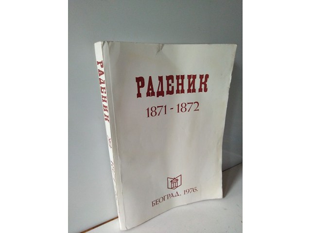 RADENIK 1871-1872
