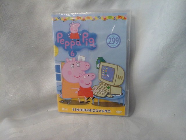 Peppa Pig Pepa prase 4 dvd film