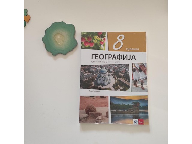 Geografija 8,  udžbenik Klett NOV