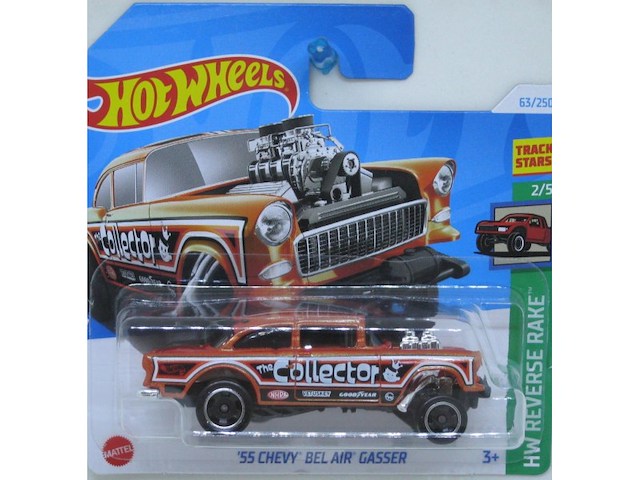 hot wheels chevrolet bel air `55 gasser