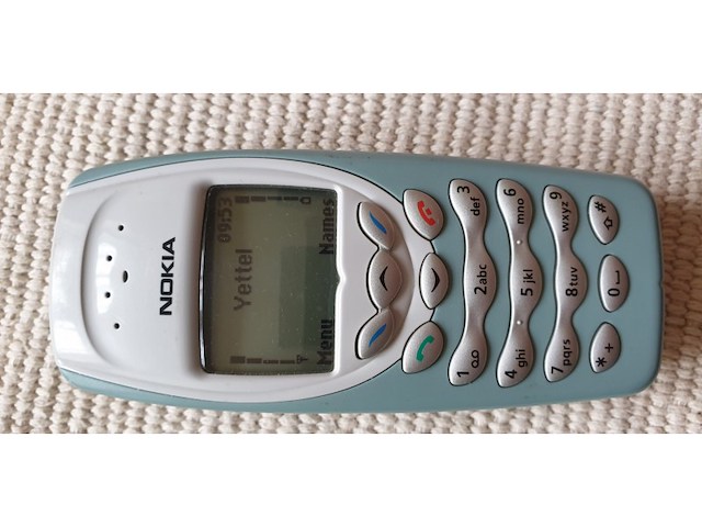 Nokia 3410 br 65 lepo ocuvana, life timer 05:17, nova b