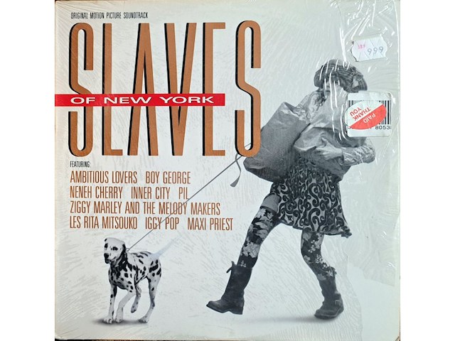 LP: VARIOUS - SLAVES OF NEW YORK (US PRESS)