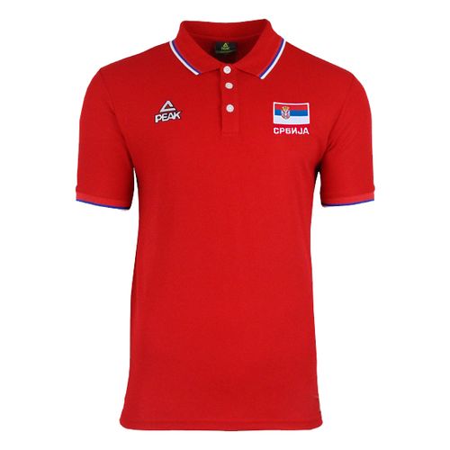 Peak Sport Polo Majica Srbija KSS1910 Crvena