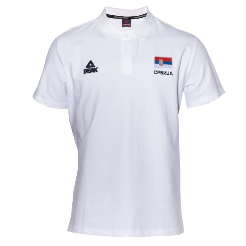 Peak Sport Polo Majica Srbija KSS1910/20 Bela