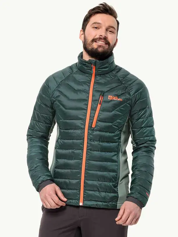 JACK WOLFSKIN Muška jakna Routeburn Pro Ins JW-1206862 zelena